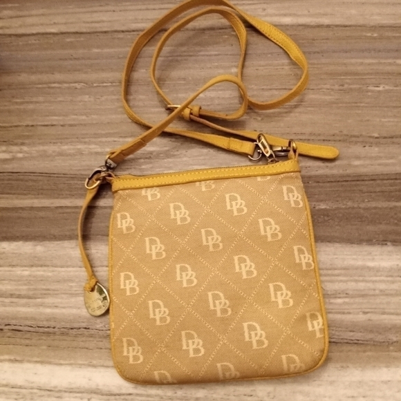Dooney & Bourke | Bags | Dooney Bourke Crossbody Canvas Logo Bag | Poshmark
